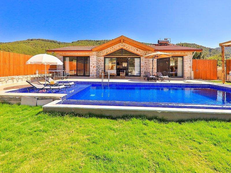 Kalkan Sarıbelen Muhafazakar Villalar - Villa Layout | TNK Tatilnekolay